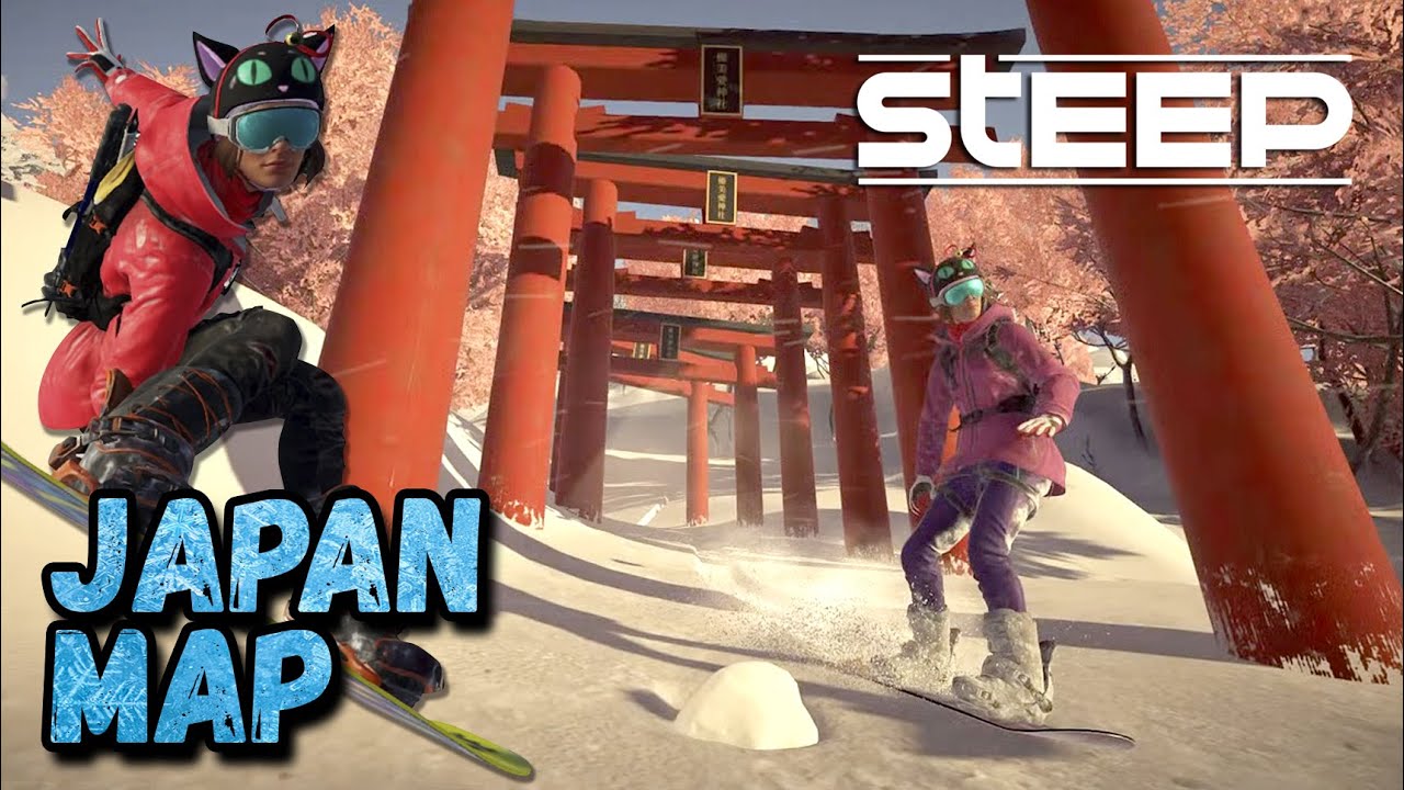 JAPAN MAP | Steep - YouTube