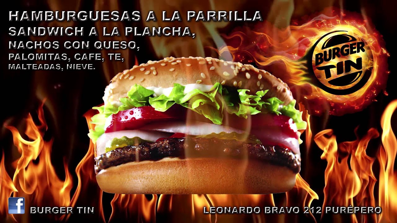 BURGER TIN HAMBURGUESAS A LA PARRILLA - YouTube