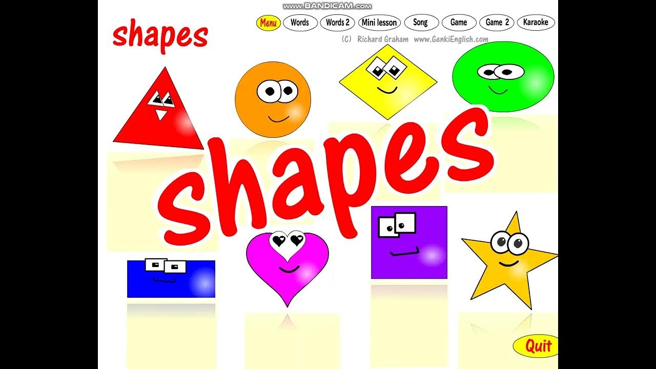 Lesson32 Shapes - YouTube