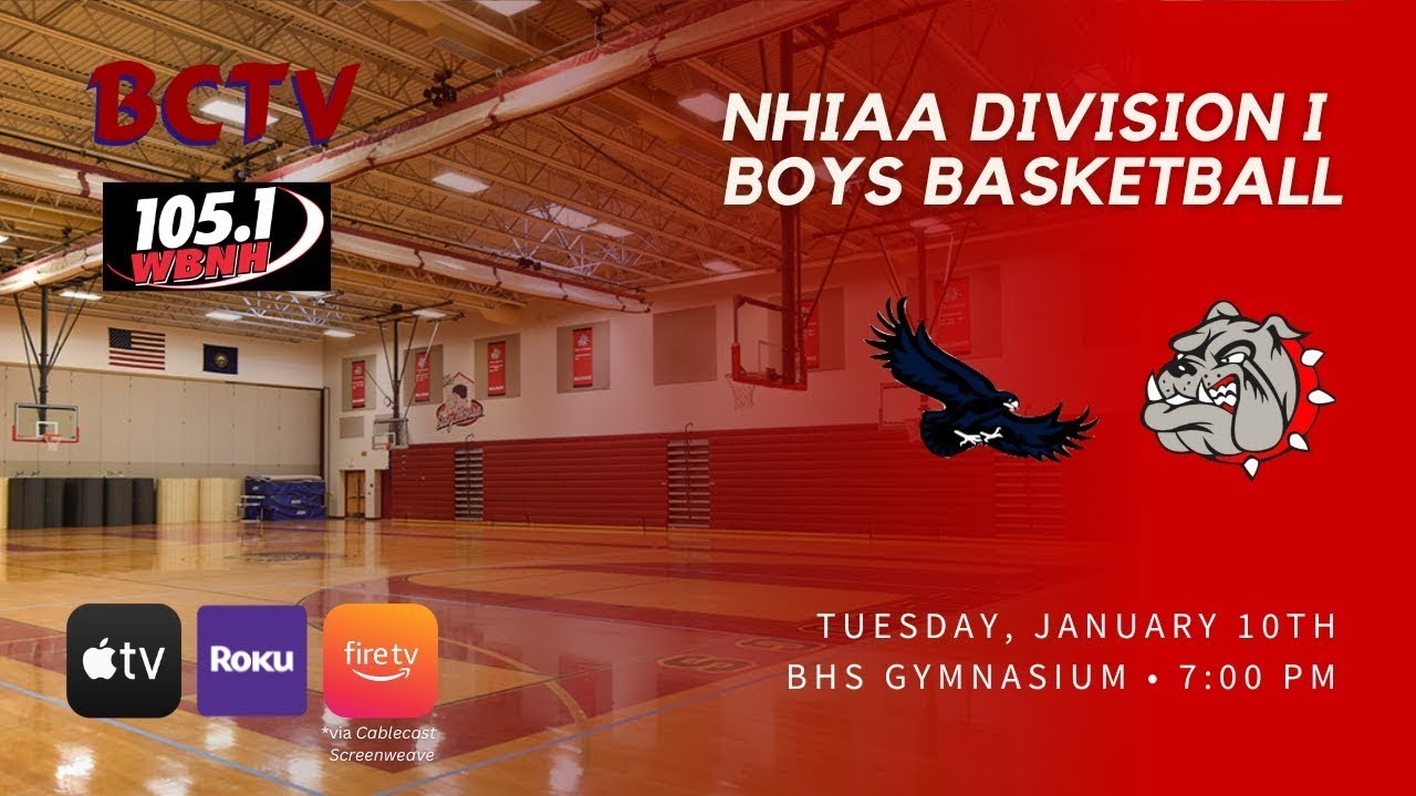 BHS Boys Varsity Basketball Bedford vs Exeter 1/10/2023 - YouTube