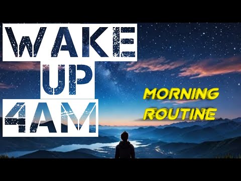 I Woke Up At 4AM Every Day For A Week | A 4:00 AM Morning Routine for ...