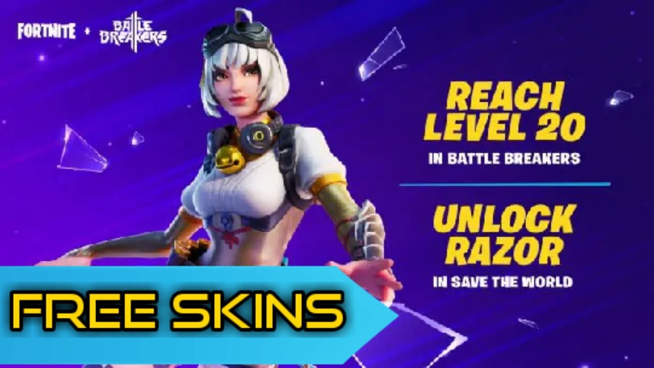 How To Get The Battle Breakers Razor Fortnite Skin For Free || Latest ...