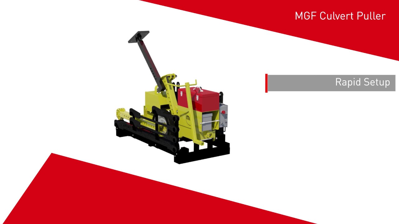 New Culvert Puller | MGF - YouTube