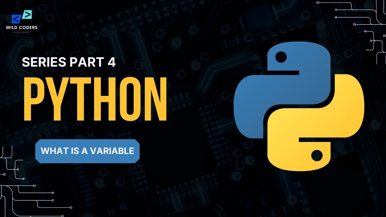 What Is A Variable In Python Python Full Course Part 4 Wild Coders 1703