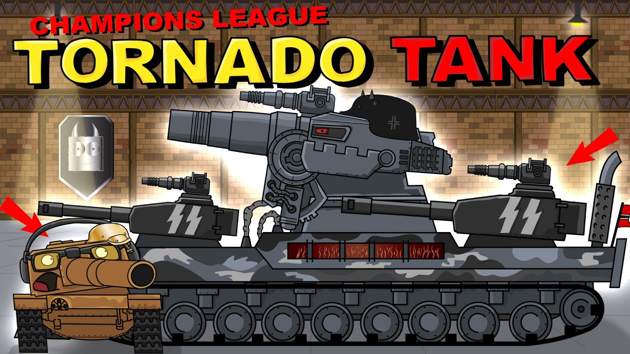 "Champions League - KB6 vs Iron Tornado" Cartoons about tanks - YouTube