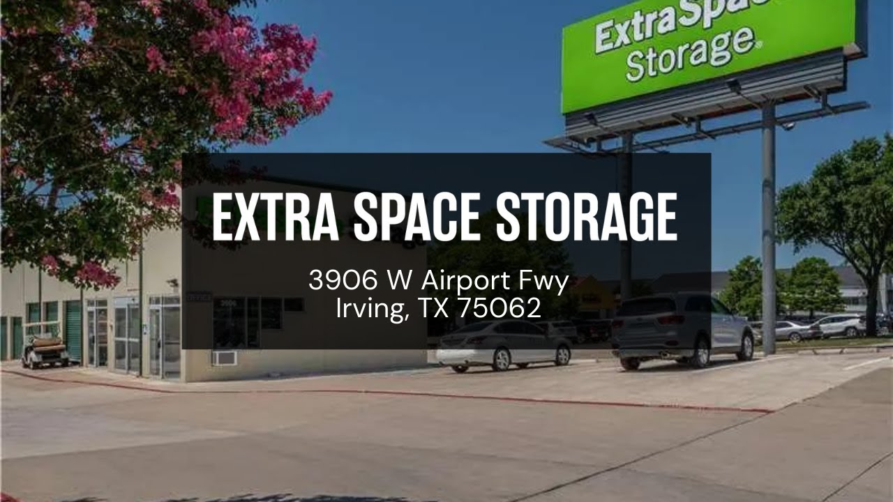 Storage Units in Irving, TX on W Airport Fwy| Extra Space Storage - YouTube
