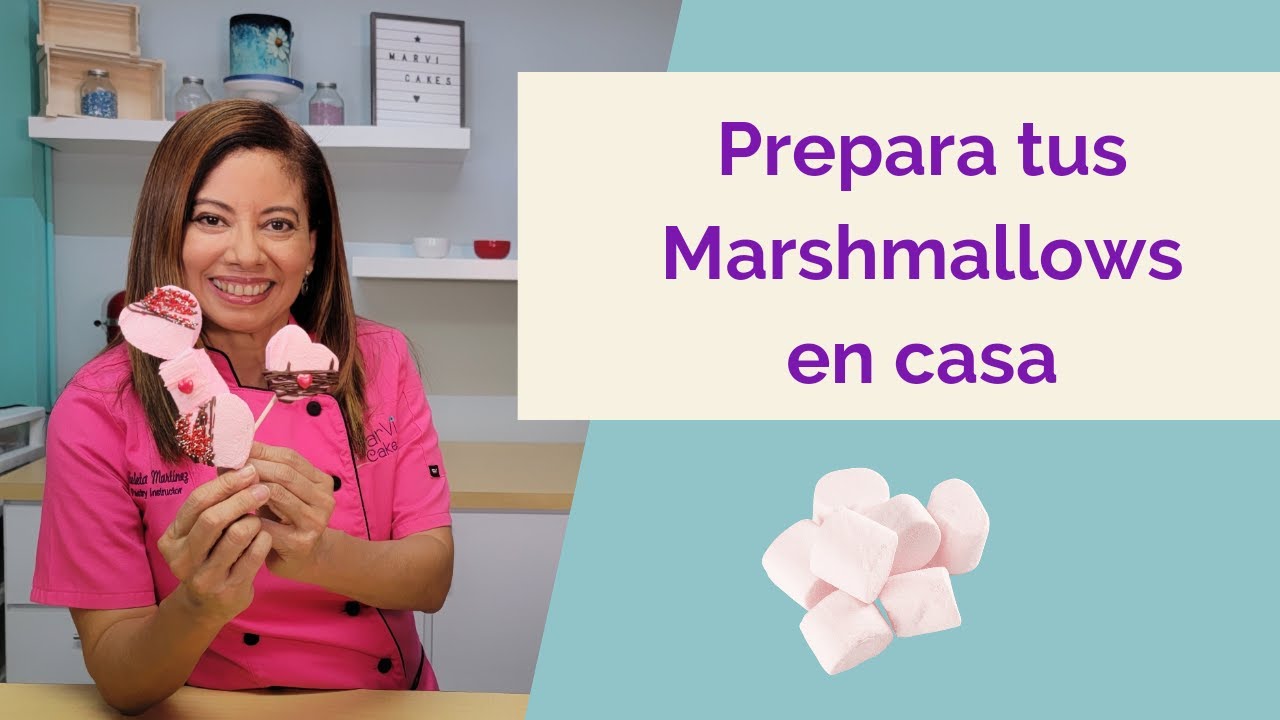 Cómo hacer Marshmallows en casa / Marshmallows homemade - YouTube