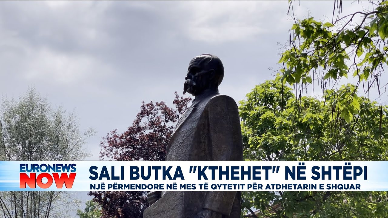 Sali Butka kthehet në Kolonjë, një përmendore në mes të qytetit për ...