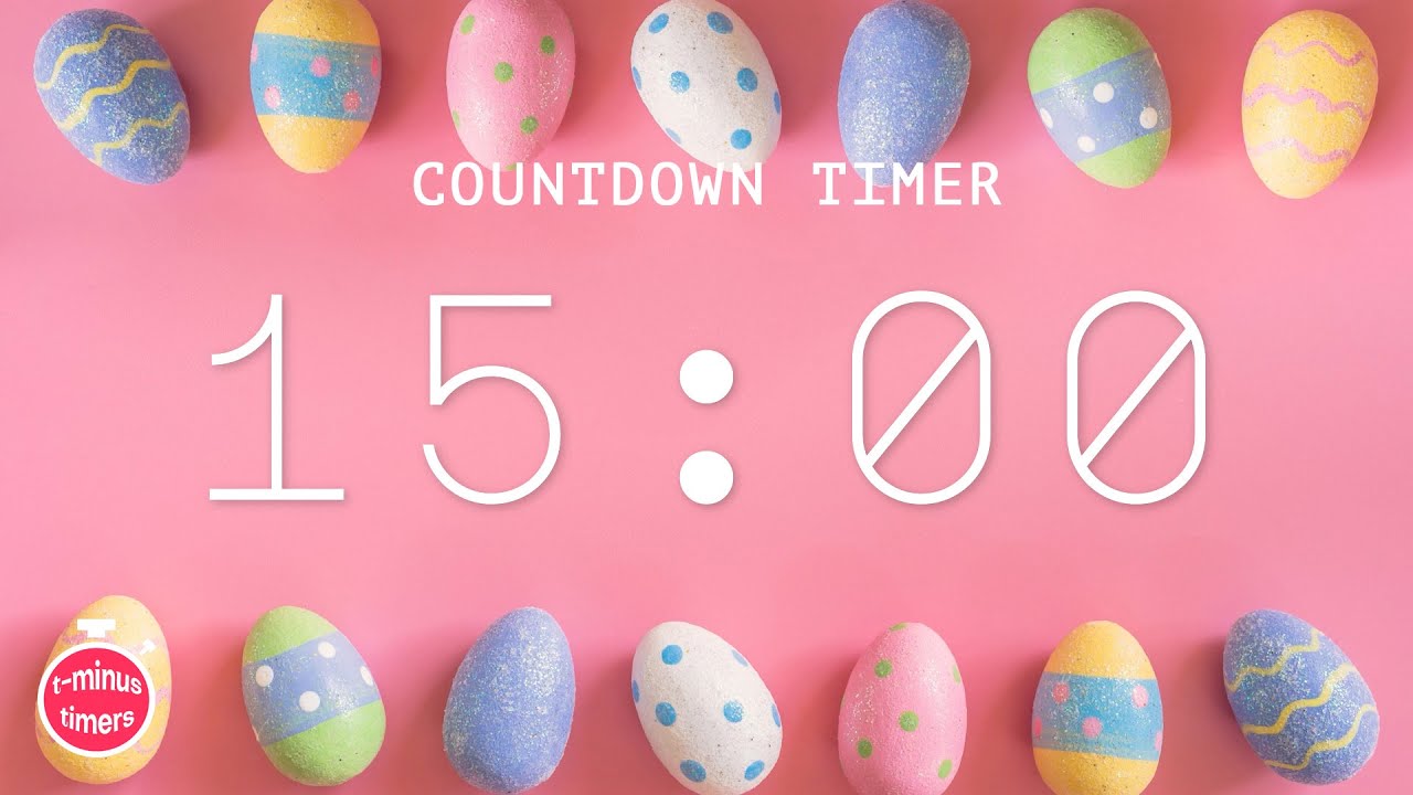 15 Minute Countdown Timer for Easter with Upbeat Music - YouTube