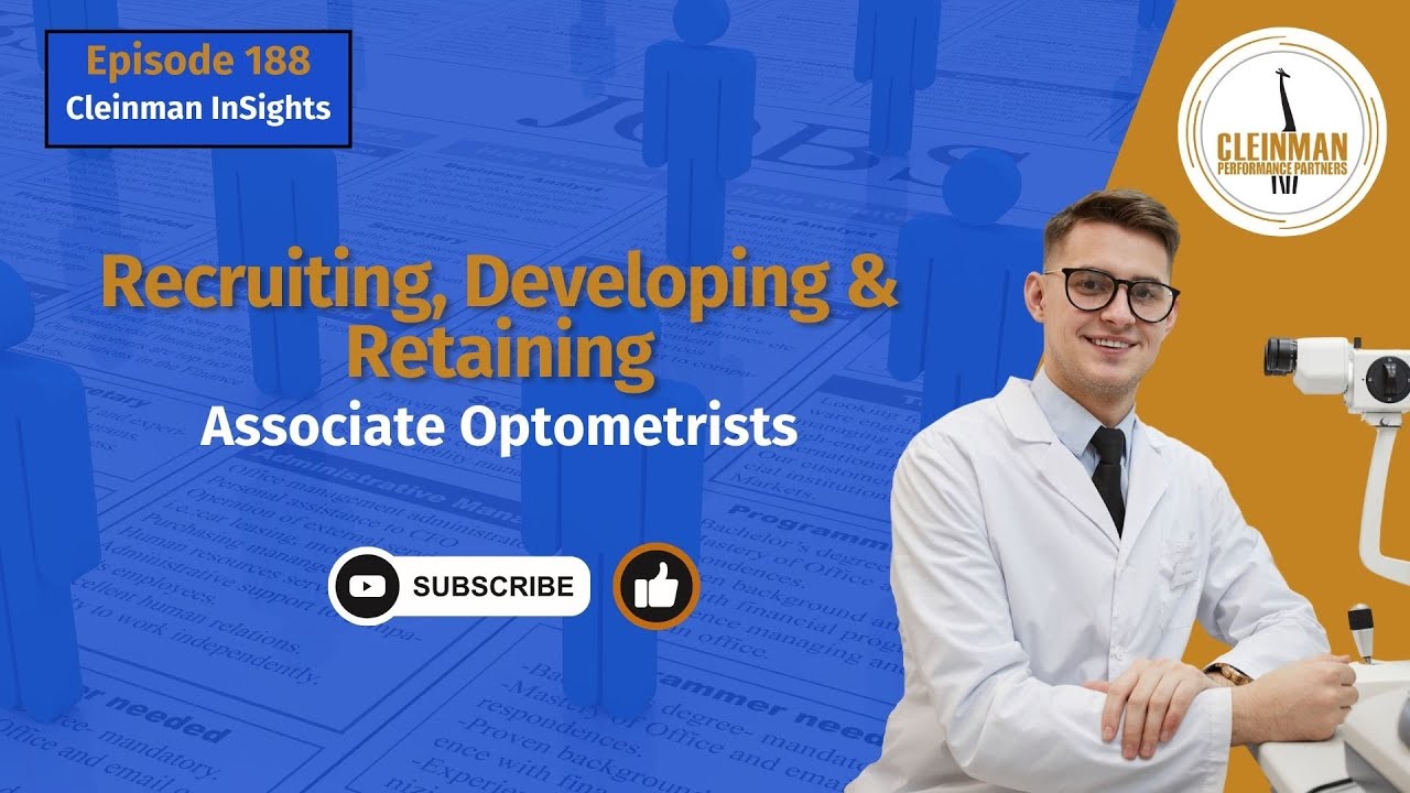 Recruiting, Developing, and Retaining Associate Optometrists - YouTube