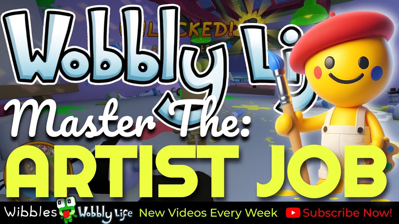 UNLOCK The SECRET ARTIST OUTFIT In Wobbly Life! - YouTube