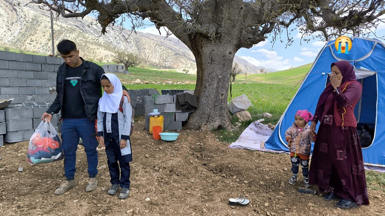 Noor Hedayat : Rasool's help to Afsane to take Roya to school for ...