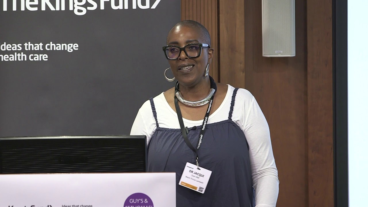 Dr Jacqui Dyer - Tackling race and mental health inequalities - YouTube