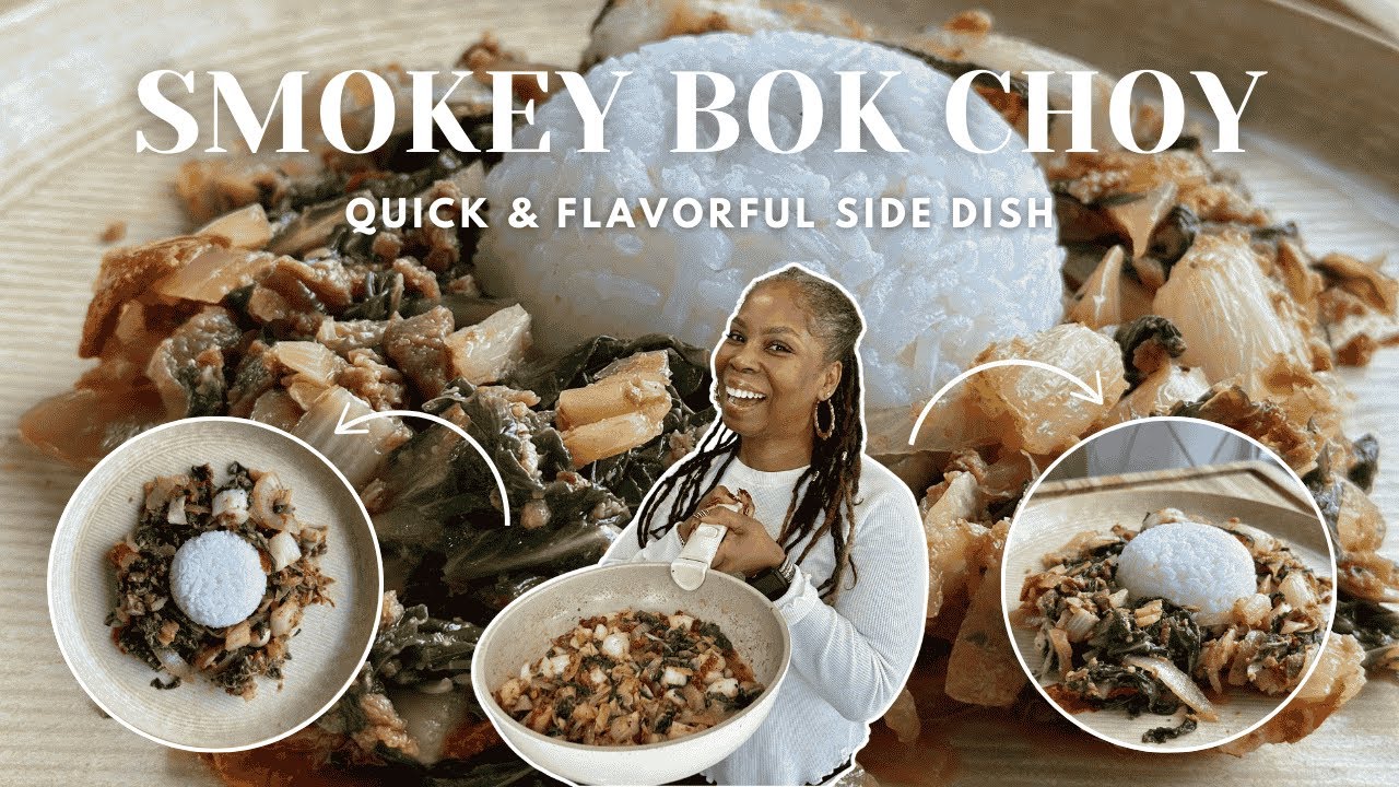 Smokey Boy Choy Recipe | Quick & Flavorful Plantbased Side Dish - YouTube