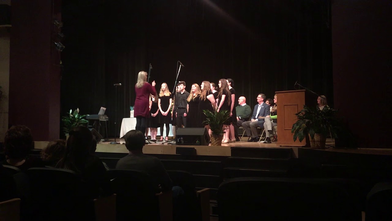 Ashe County High School Husky Choir performs at Leadership Ashe ...