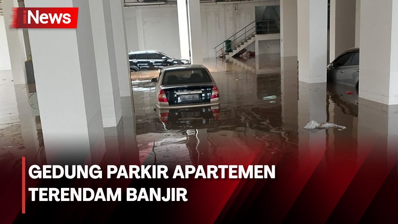 Parkiran Basement Apartemen di Cisauk Tangerang Banjir, Ratusan Mobil ...