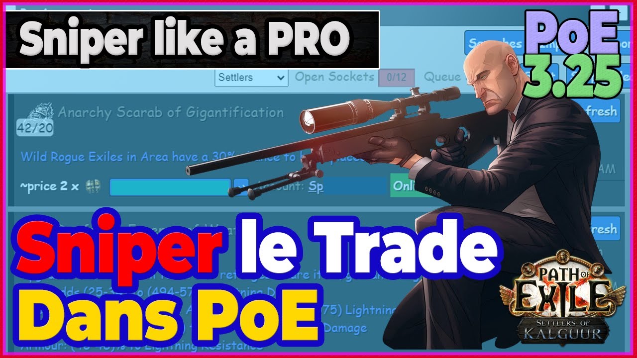 PoE 3.25 - SNIPER les items comme UN PRO - Le meilleur logiciel de ...