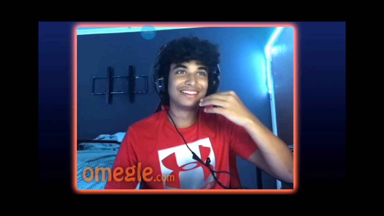 Imposter Pranks On Omegle | Magic Of Rahat ( Reaction) - YouTube