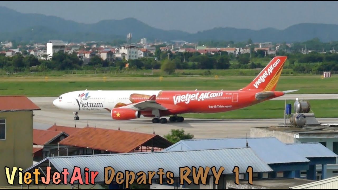 Vietjet Air Vietnam Timeless Charm Livery [VN-A814] Departs RWY 11R at ...