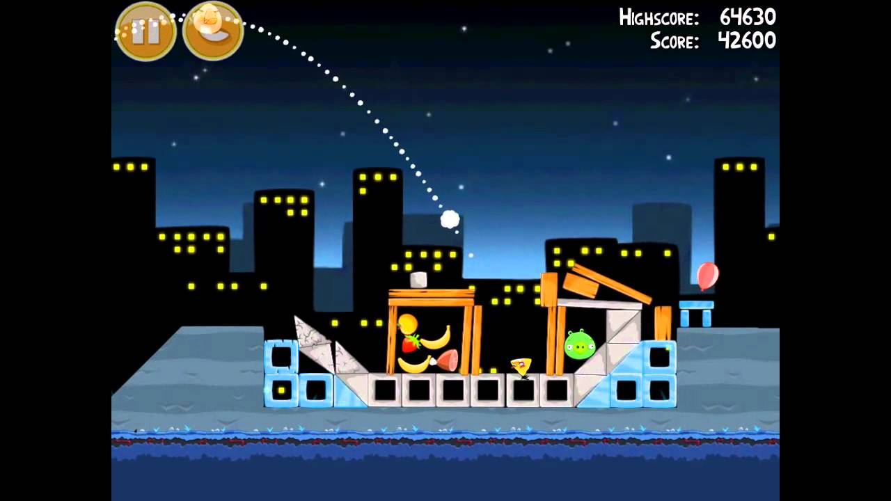 Angry Birds Danger Above 7-13 Walkthrough 3 Star - YouTube