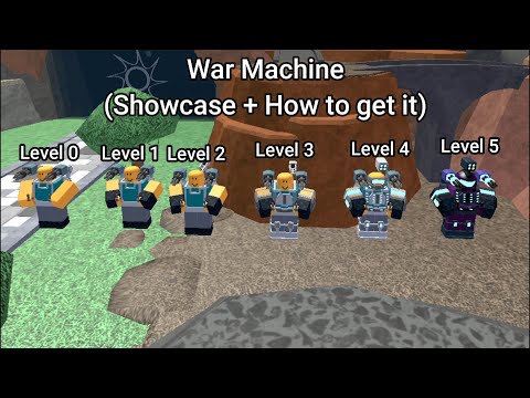 Tower Defense Simulator | Roblox - War Machine (Showcase + How to get ...