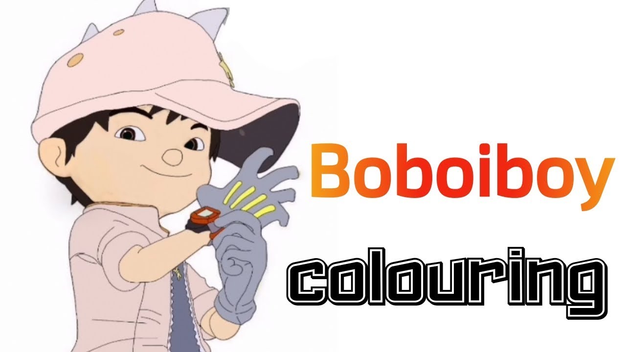 BOBOIBOY | DIGITAL DRAWING | COLOURING (Part 2) [#6] - YouTube