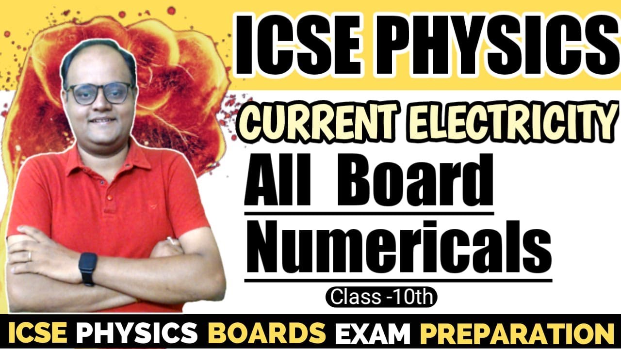 ICSE Physics Current Electricity: Top Numerical Problems you Can't Miss ...