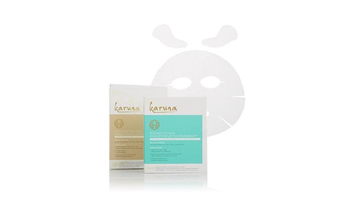 Karuna Face Eye Mask Skin Rescue Kit - YouTube
