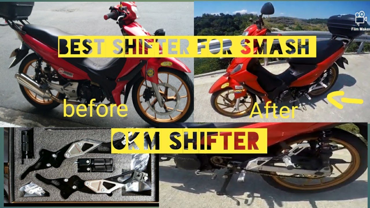 #6 shifter installation for smash 115 / best shifter / best mechanic ...
