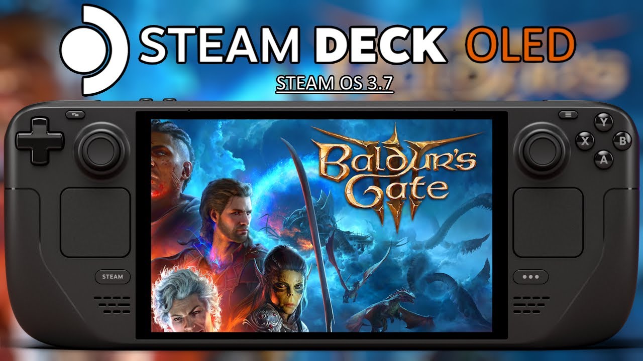 Baldur's Gate 3 Steam Deck OLED Performance | Steam OS 3.7 Baldur's ...