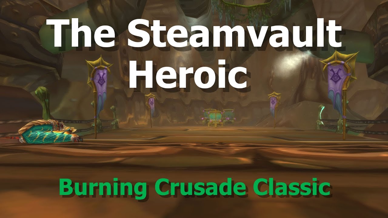 The Steamvault Heroic--Orc Warlock Gameplay--TBC Classic - YouTube