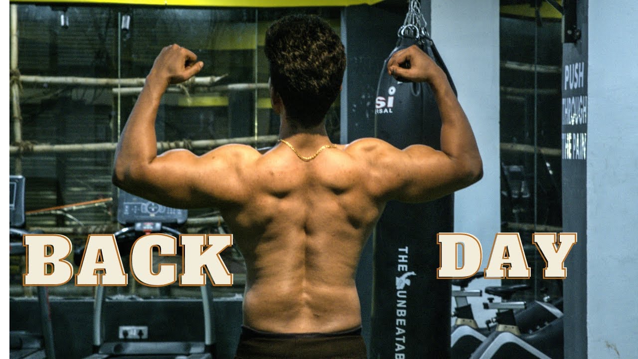mera full back day💪🤟 #fitness #vlog #bodybuilding #backday - YouTube