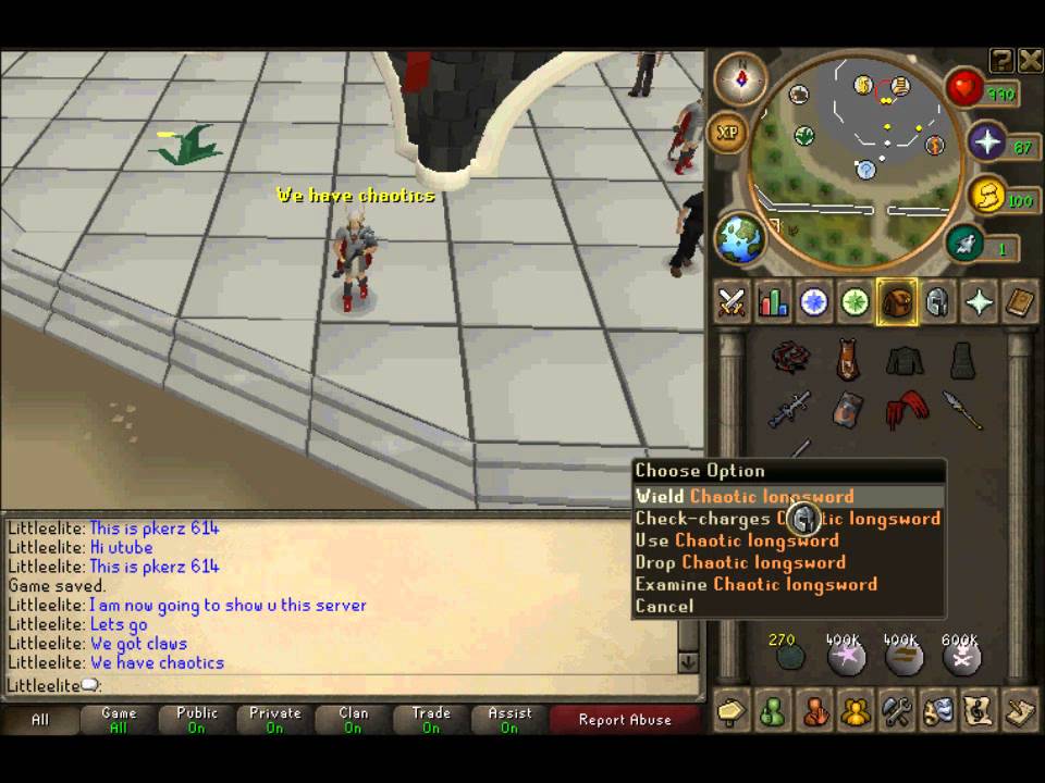 Pkerz 614 RSPS SPAWN SERVER!! - YouTube