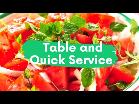 Table service and quick service review for Walt Disney World - YouTube
