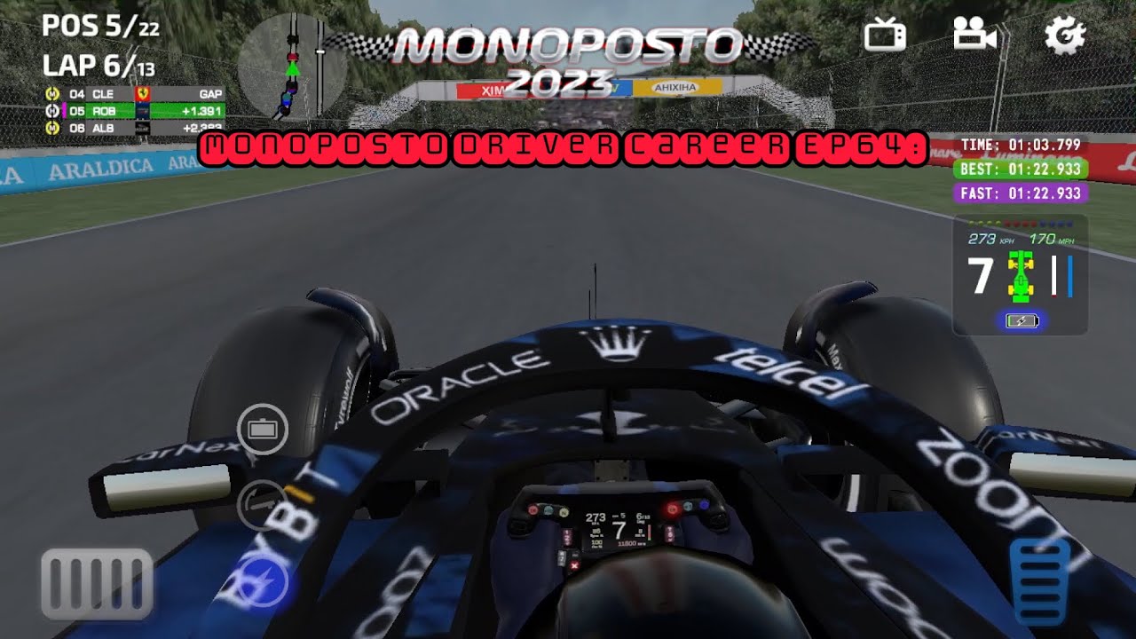 Monoposto Driver Career EP64: BATTLING WITH THE LECLERC BROTHERS! - YouTube