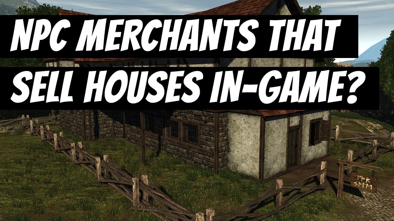 Where Are The NPC MERCHANTS That SELL HOUSES In Shroud Of The Avatar ...