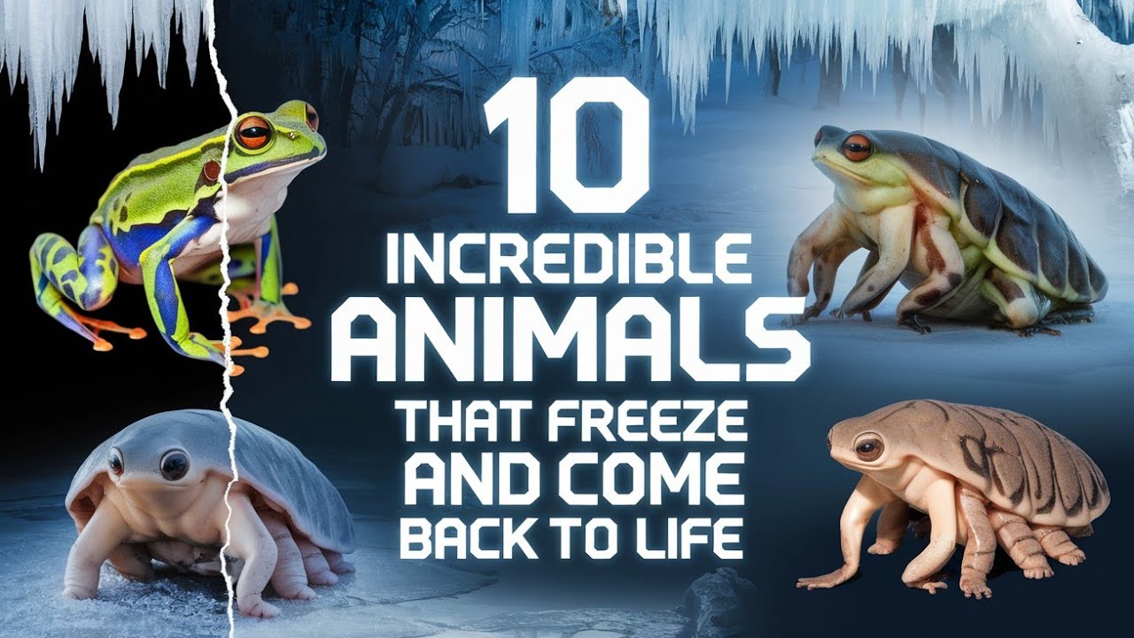 10 Incredible Animals That Freeze and Come Back to Life #animals #facts ...