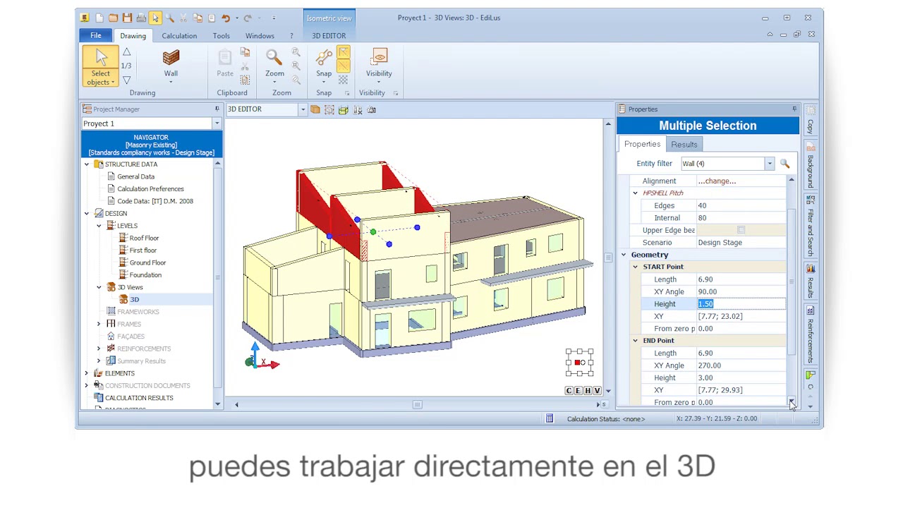 Tutorial de EdiLus - Las estructuras en fábrica - ACCA software - YouTube