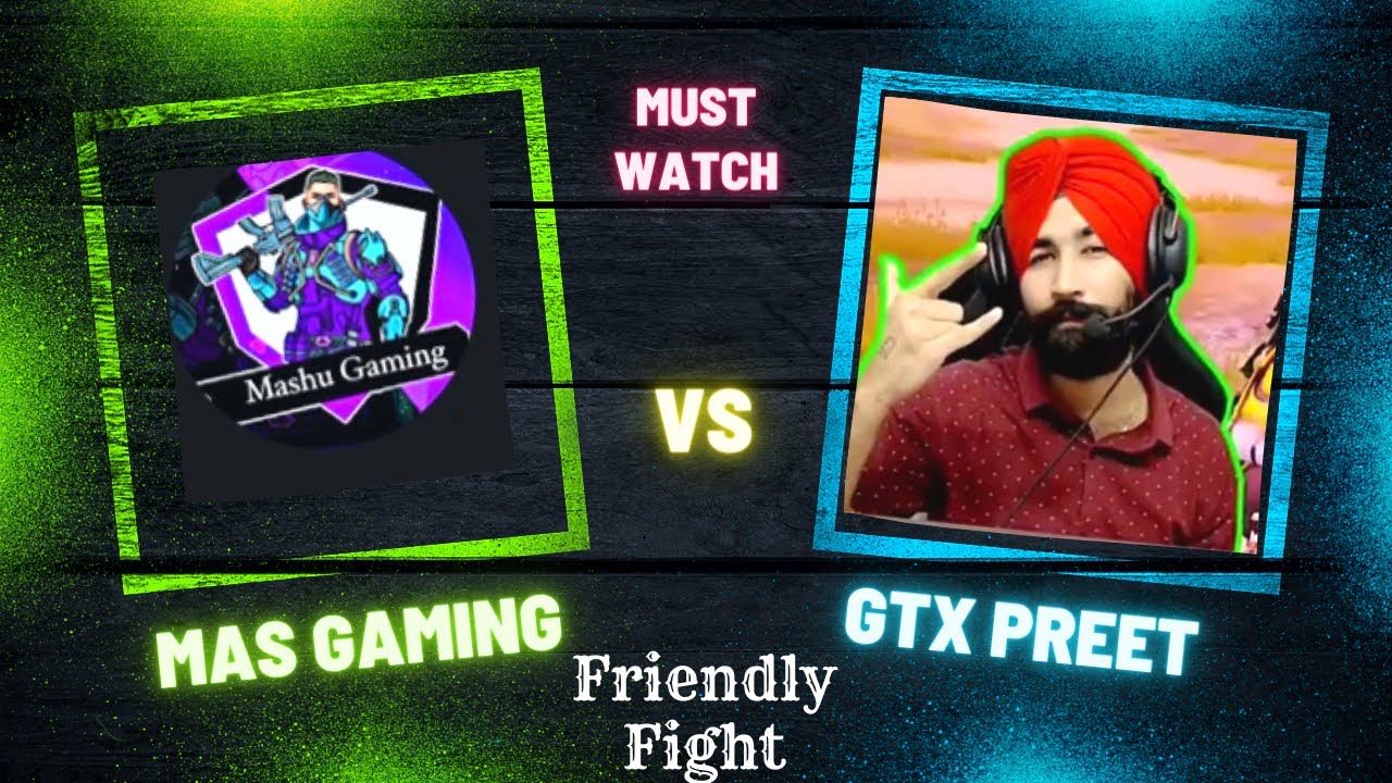 Intense Fight Gtx Preet Vs Me | Iphone11,11Pro,11Promax | Killed Gtx ...