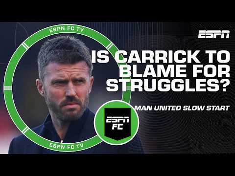 Who is most to blame for Manchester United's early season regression? 🤔 | ESPN FC