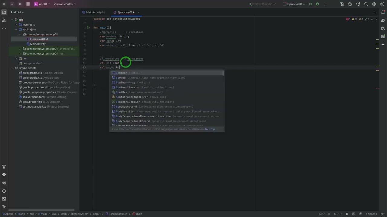 04. Mutables e inmutables en Kotlin - YouTube