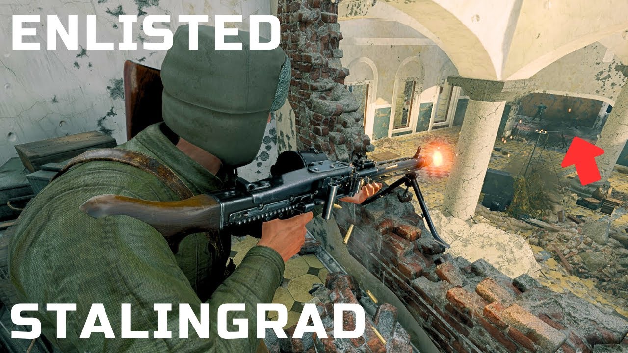 Enlisted gameplay: Battle of Stalingrad - Communist street | Энлистед ...