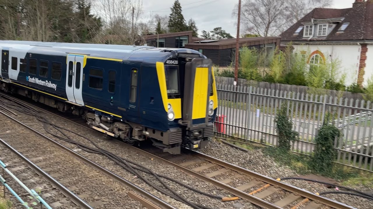 Class 458 Juniper | 458428 + 458423 | South Western Railway - YouTube
