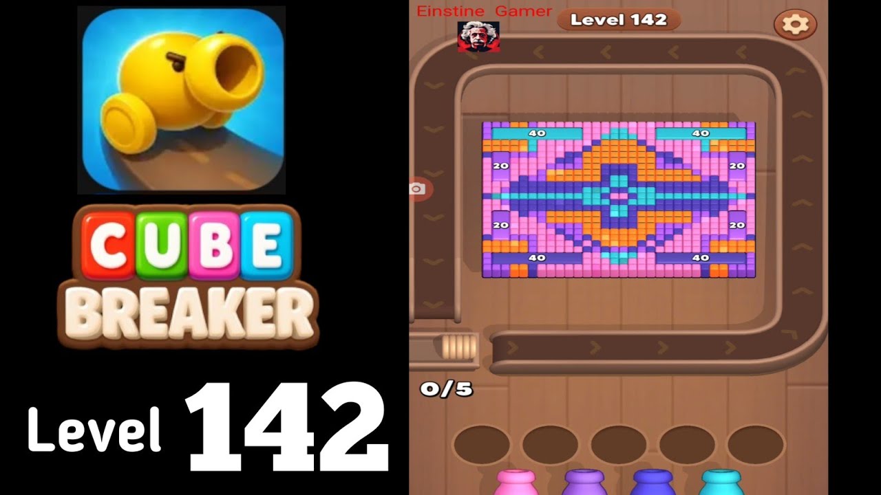 Cube Breaker level 142 Guide Walkthrough Solution - YouTube