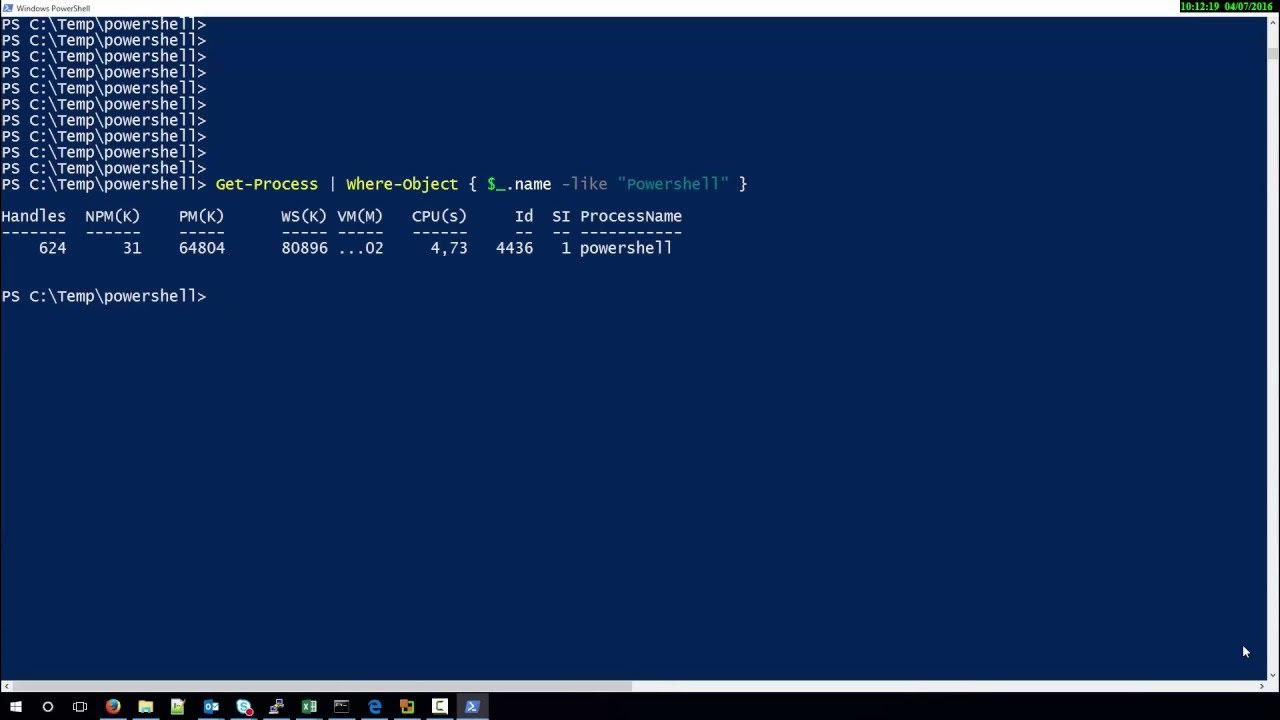 Powershell Logical Operator Notlike Youtube