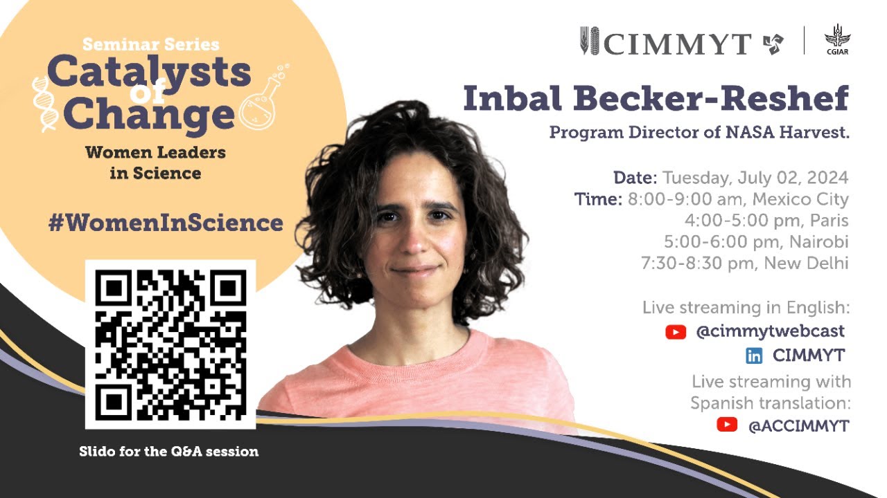 Women Leaders in Science - Inbal Becker-Reshef - YouTube