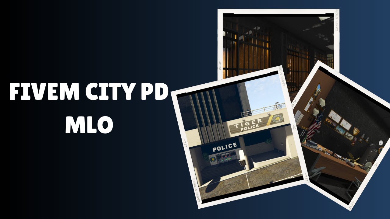 Experience Realistic Policing with FiveM City PD MLO! - YouTube