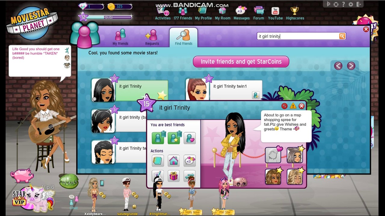 All of my accounts on msp *boy accounts* - YouTube
