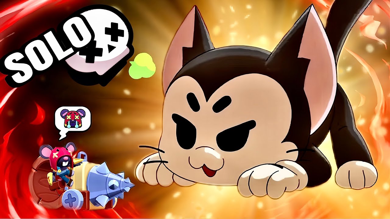 Brawl Stars - Cat KIT's Showdown solo was awesome | Brawl Cosmos - YouTube