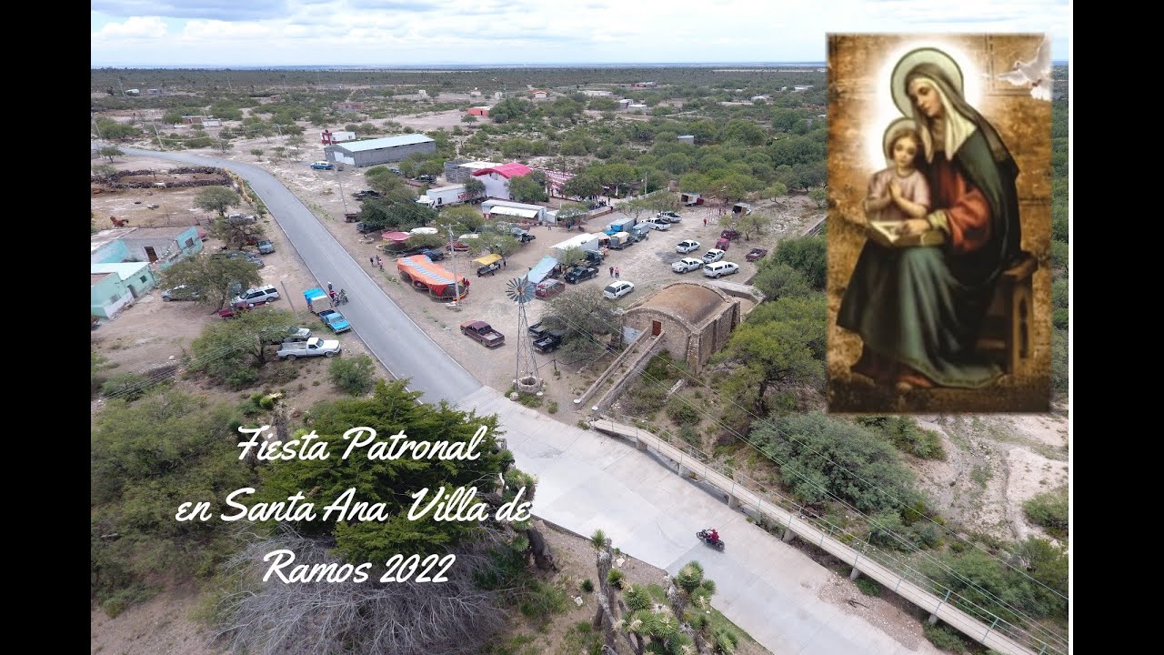 Fiesta de Santa Ana Villa de Ramos 2022 - YouTube